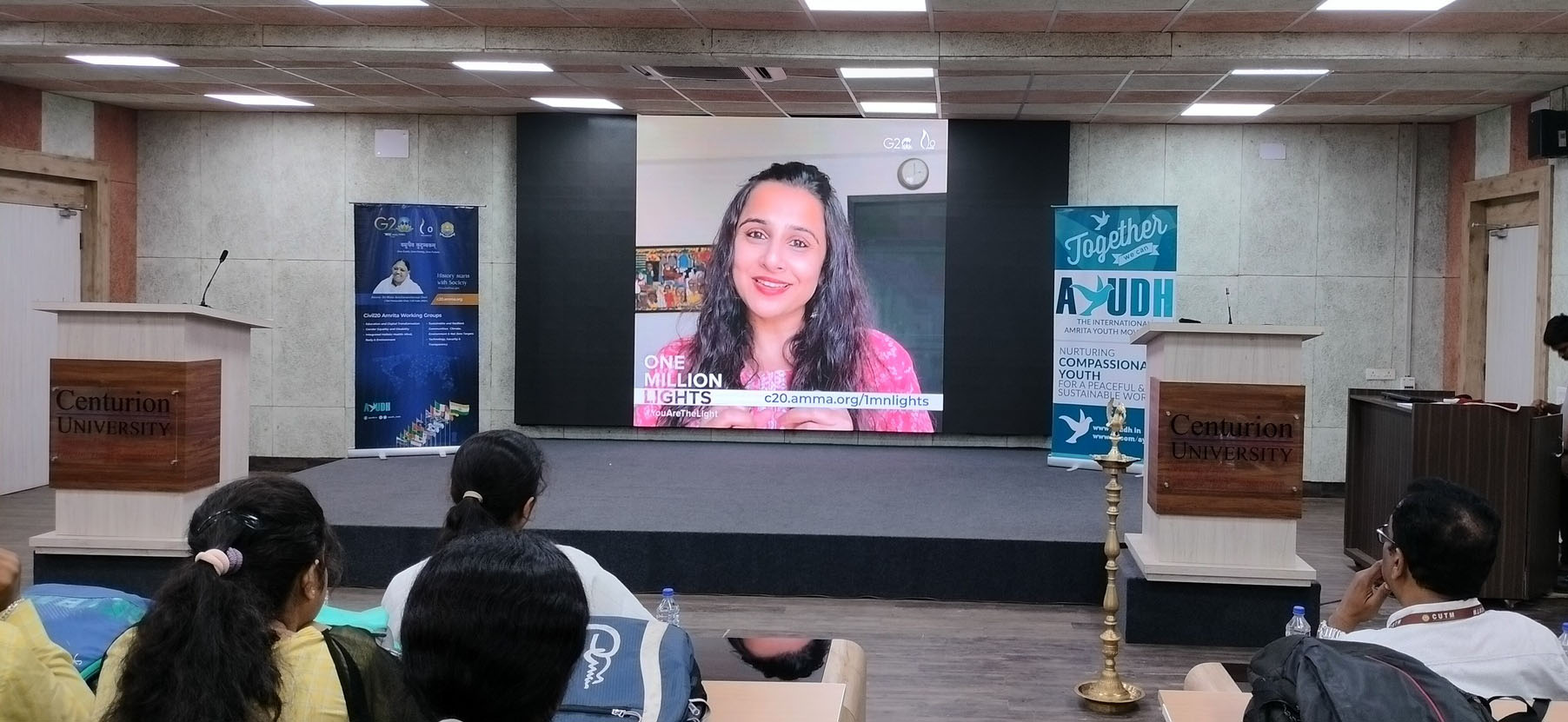 Dr.Supriya Pattanayak launched C20 Amrita Working Group events | Ayudh - Awaken Youth; Unite for ...